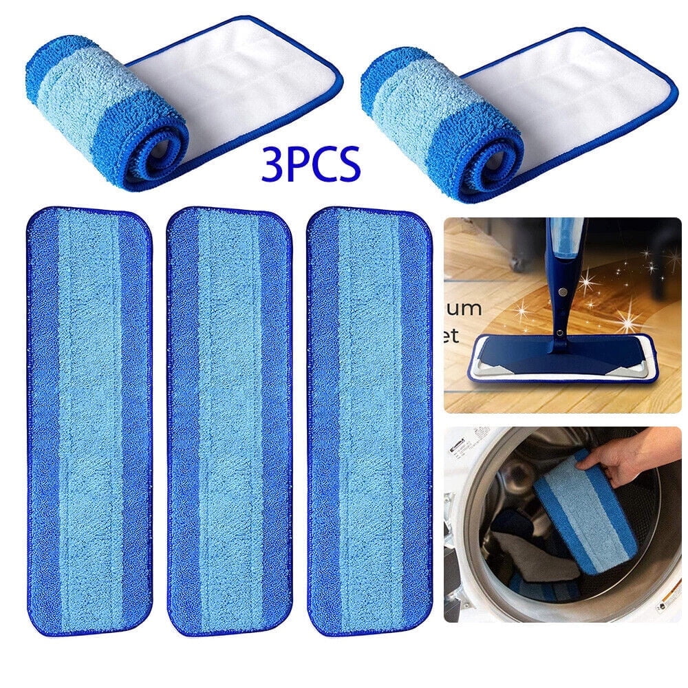 G · PEH Microfiber Washing Pads Set of 3 for Hardwood Floor Cleaning ...