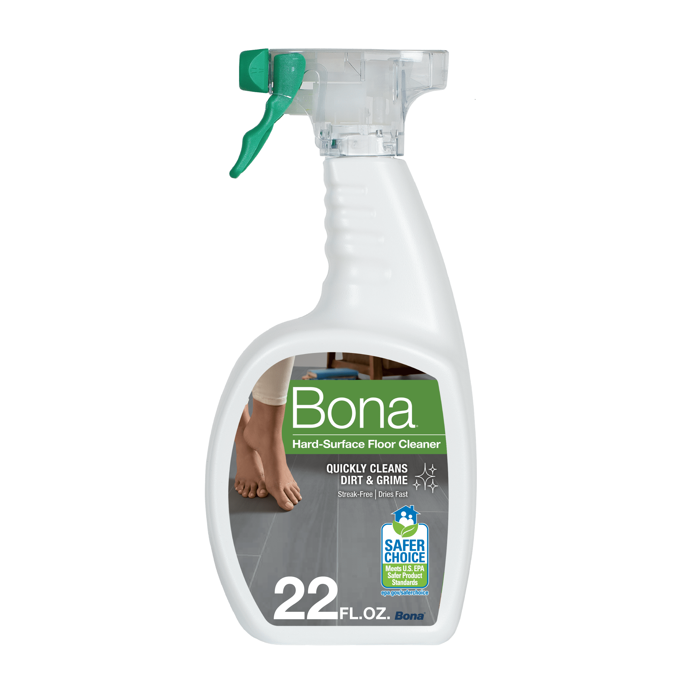Bona Hard-Surface Floor Cleaner, Water-Based Solution for Tile and ...