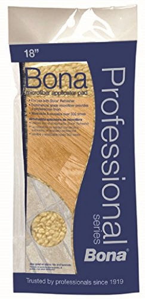 Bona Pro Series AX0003445 18-Inch Microfiber Applicator Pad - Walmart.com