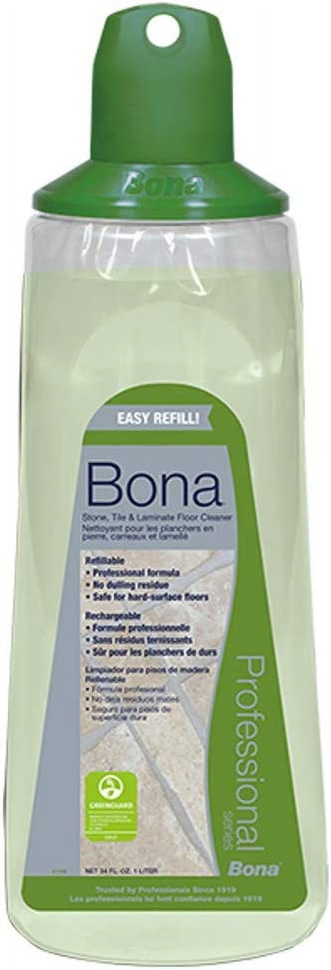 Bona Stone, Tile & Laminate Floor Cleaner in 34 oz. Refillable ...