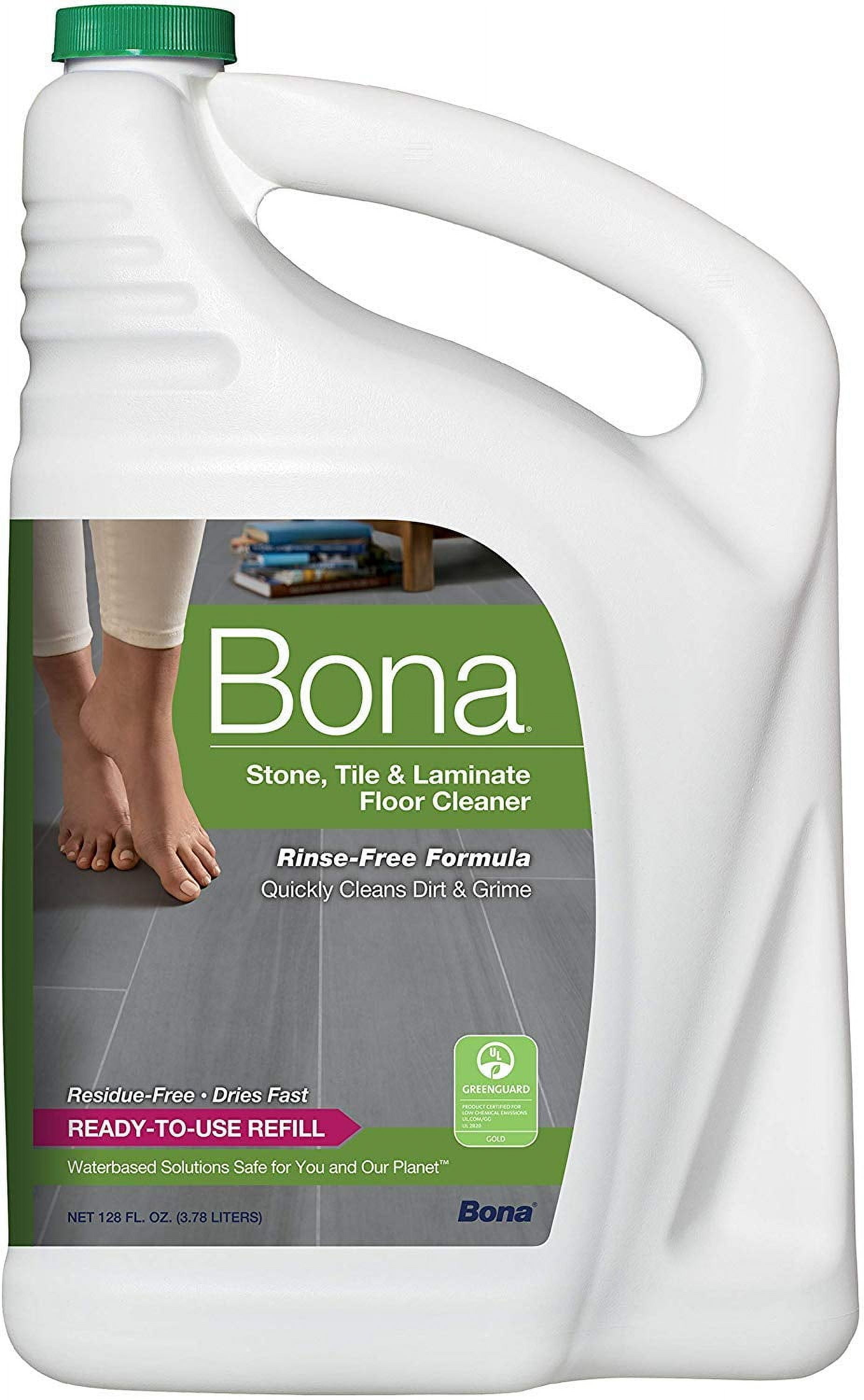 Bona Stone Tile and Laminate Floor Cleaner Refill FamilyValue 1gallon ...