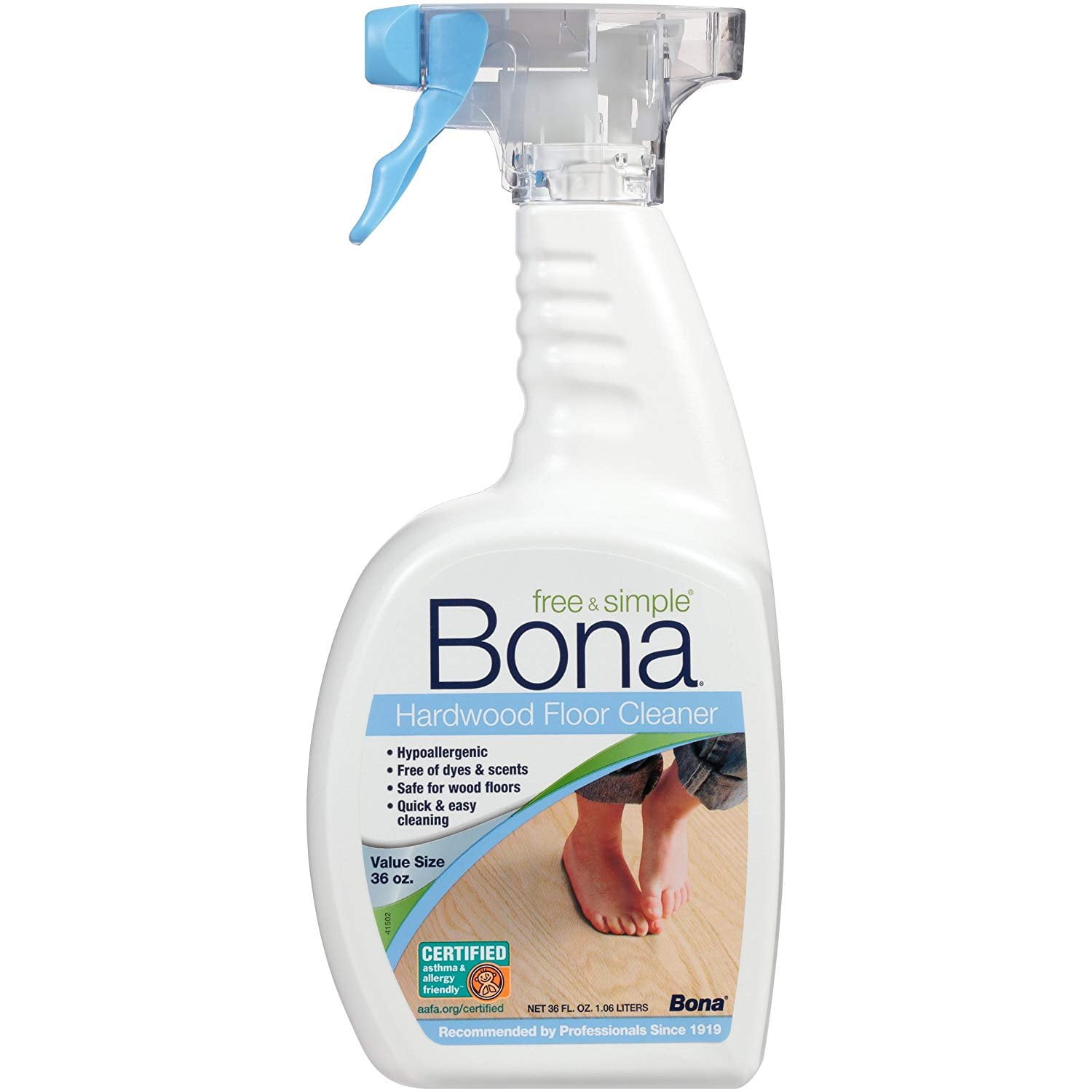 Bonakemi USA,Inc Floor Cleaner Free & Simple - Unscented Spray - 36 ...