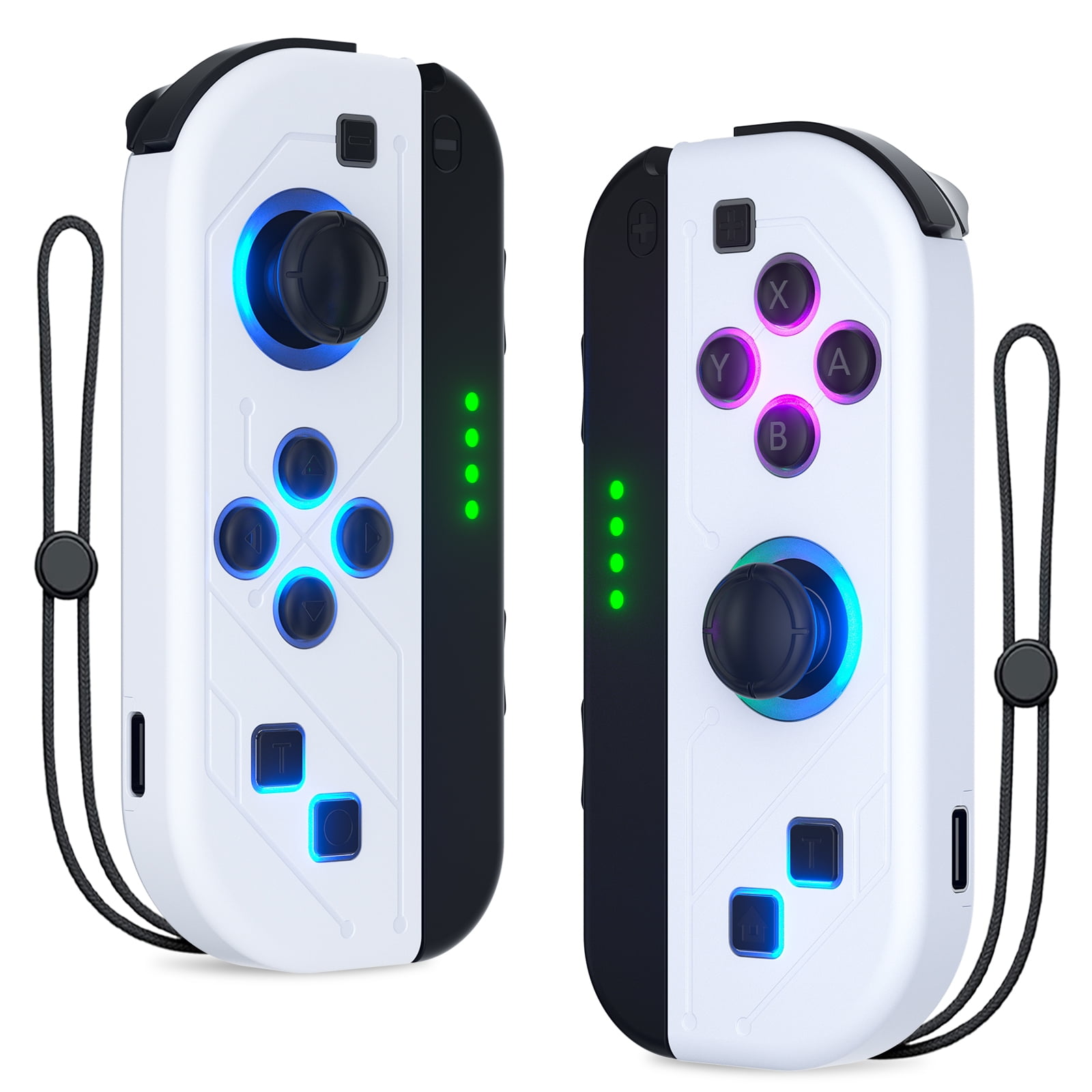 Bonacell Joypads for Nintendo Switch,RGB Wireless Controller for (L/R ...