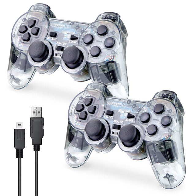 Bonadget 2 Pack Controller for PS3 Wireless Controller for Sony ...