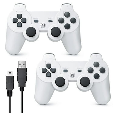 Pack of 2 PS3 Controller, Wireless Gaming Controller - Walmart.com