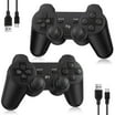 Wireless PS3 Controller with Double Shock & Motion Sensor, Bluetooth ...