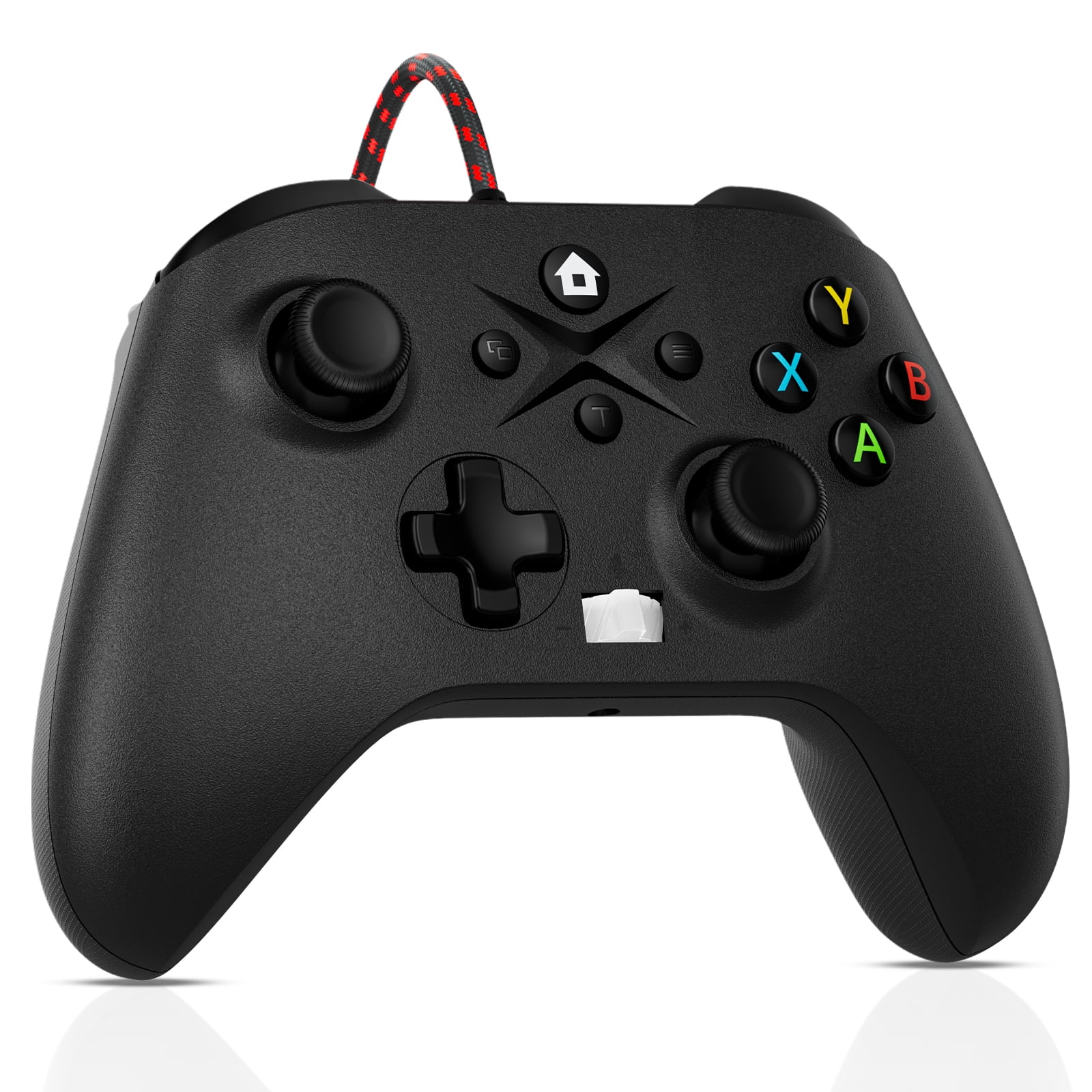 Bonadget Elite Wired Xbox One Controller, 9.8Ft Cord, Dual Vibration ...