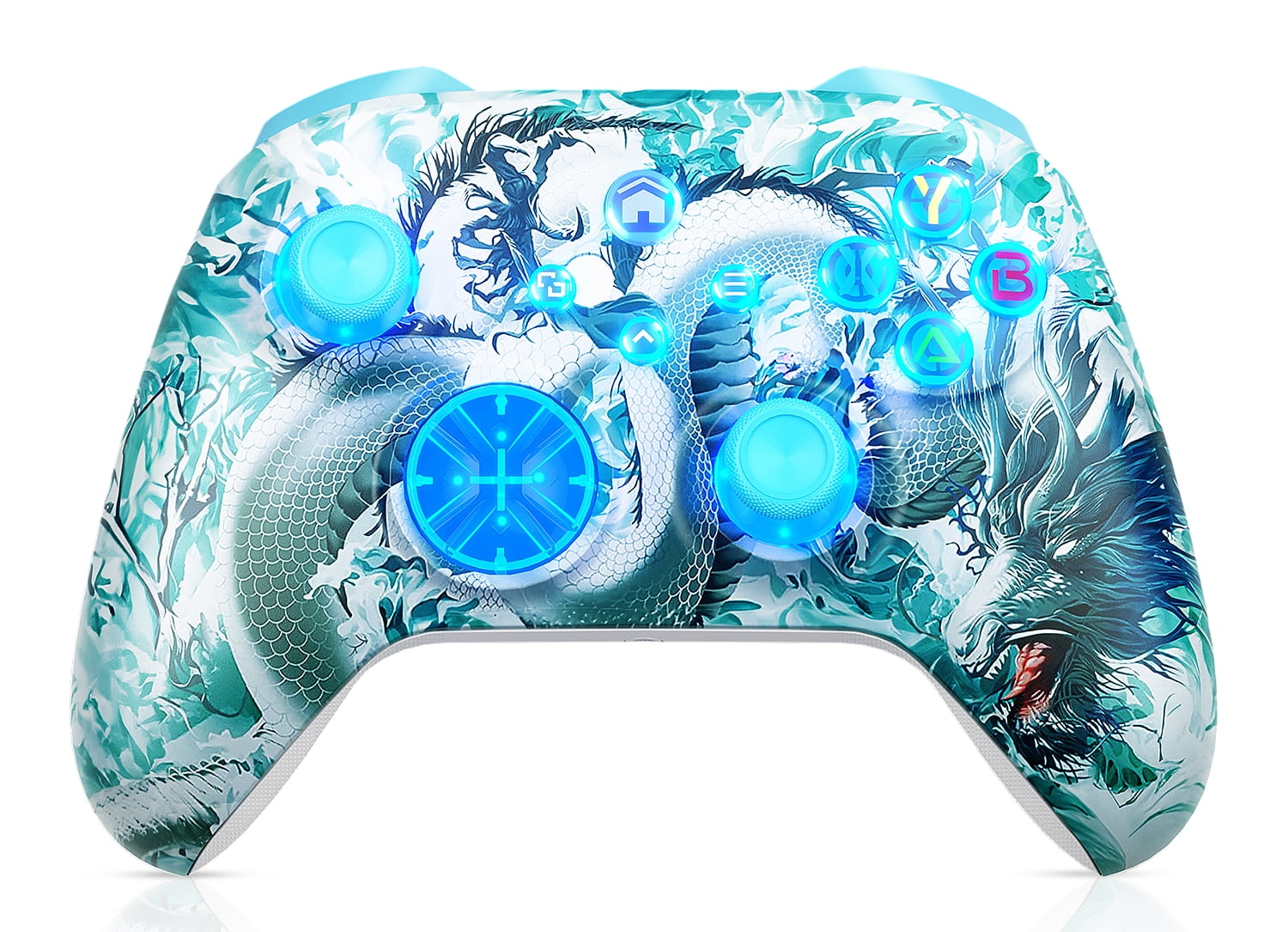 Bonadget RGB Controller for Xbox One, Special Edition Wireless Gaming ...