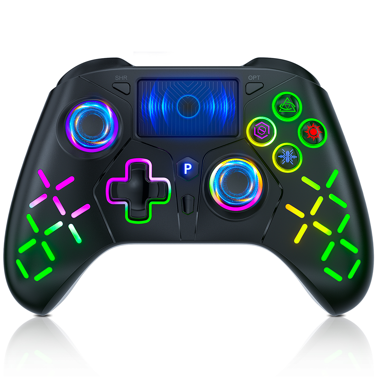 20 Pieces Analog Stick Joystick Controller Performance Thumb Grips Compatible With Ps5 Ps4