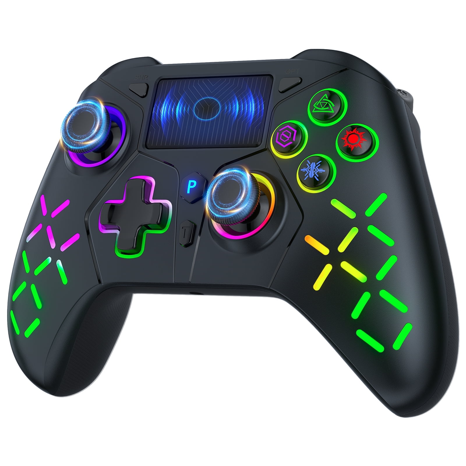 Bonadget Wireless Controller for P4, RGB Controller Compatible with P4 ...