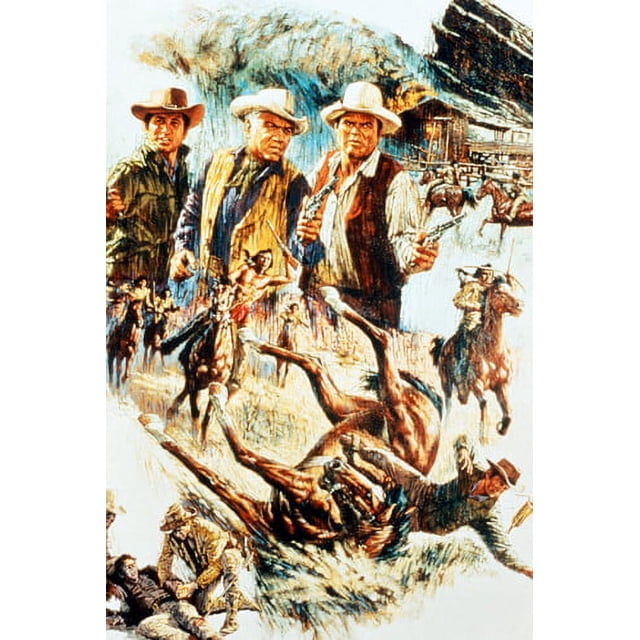 Bonanza Artwork advertising 24x36 Poster cult western series - Walmart.com