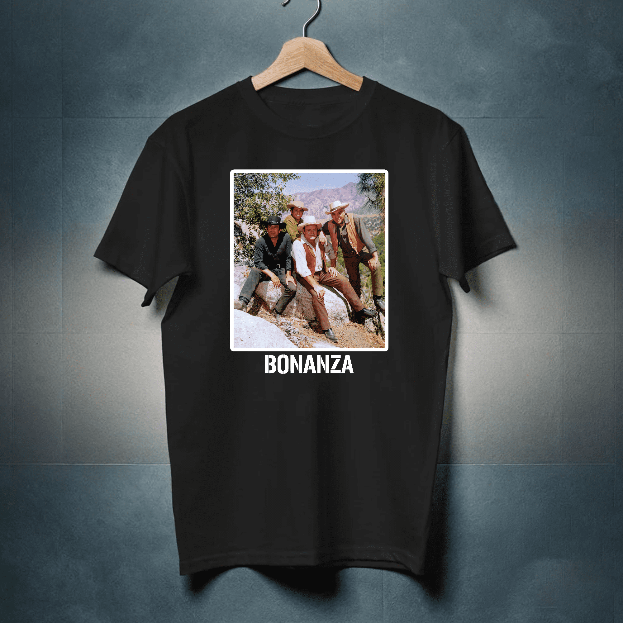 Bonanza Cast Photo Tv Show T Shirt - Walmart.com