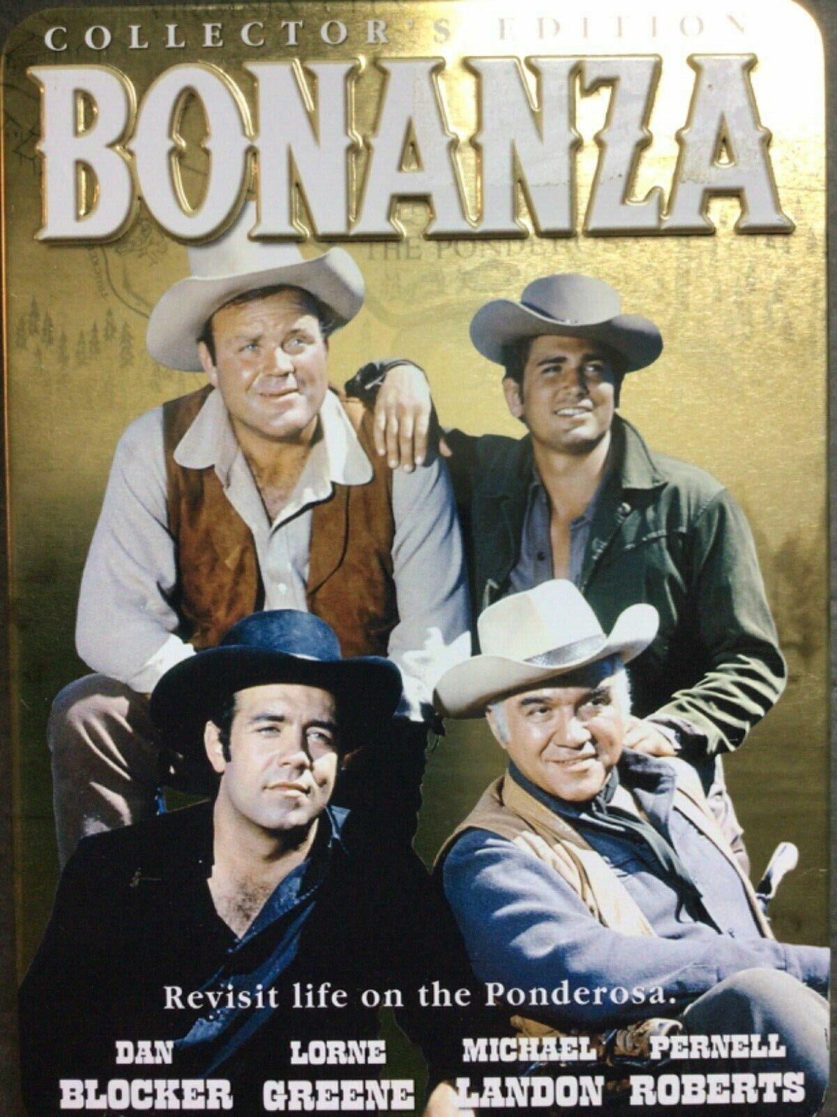 Bonanza Collector's Edition (DVD, 4-Disc Set, Tin Case) NEW - Walmart.com