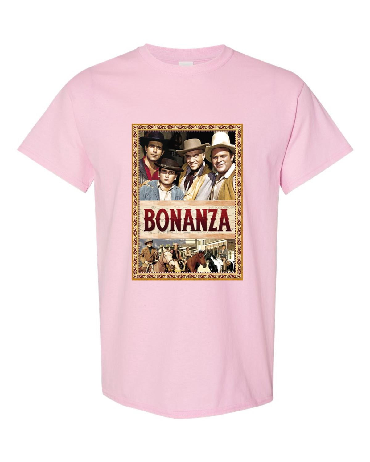 Bonanza T-Shirt Classic TV Series Scene Graphic for Retro Fans, for men ...