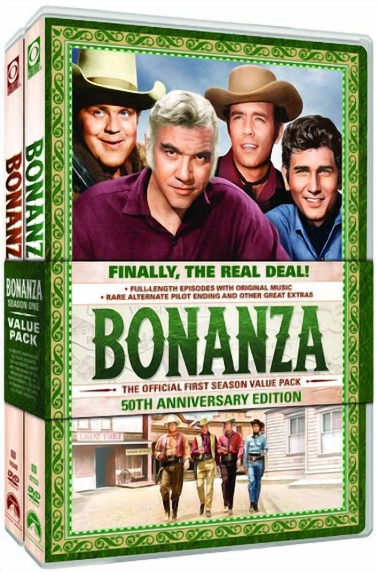 Bonanza:_The_Official_First_Season_Volumes_1_&_2_Full_Frame_DVD_Movie ...