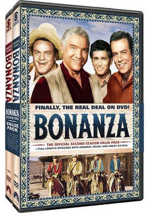 Bonanza: The Official Second Season Volumes 1 & 2 (DVD) - Walmart.com