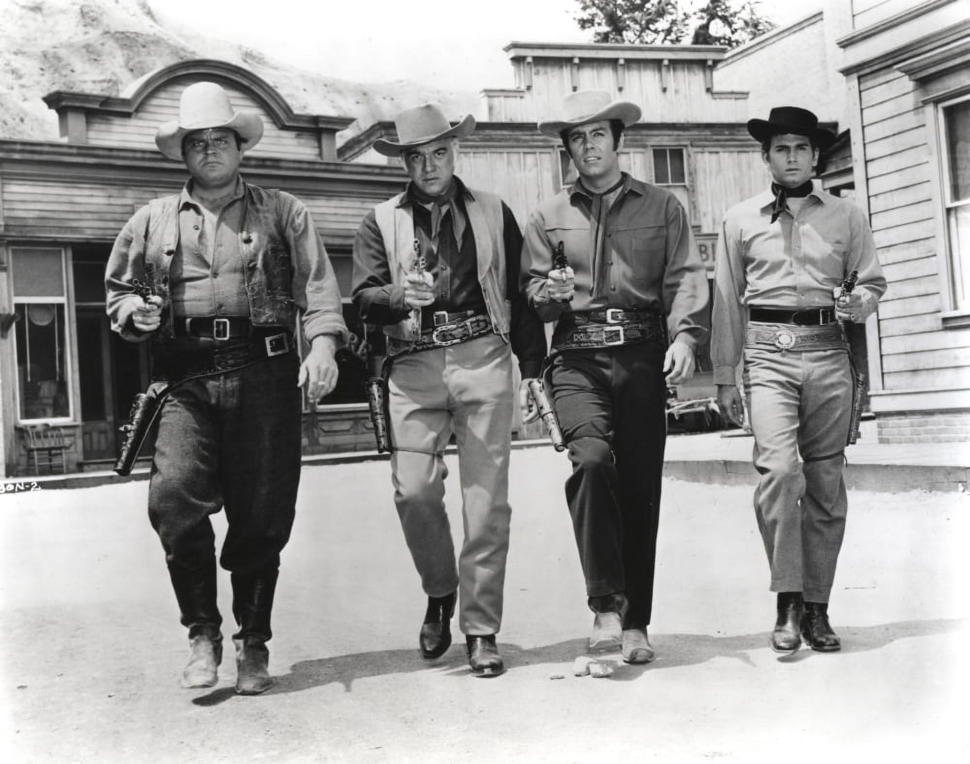 Bonanza Walking in Cowboy Hat Photo Print (8 x 10) - Walmart.com
