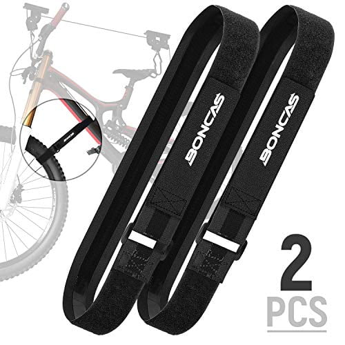 Boncas Adjustable Bike Rack Strap 24" Bicycle Wheel Stabilizer Straps ...