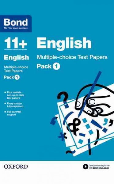 Pre-Owned Bond 11+: English: Multiple-choice Test Papers : Pack 1 ...