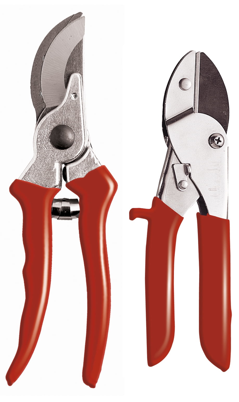 Bond 2 Piece Hand Tool Tree Limb Pruning Cutters - 8" Bypass and Anvil ...