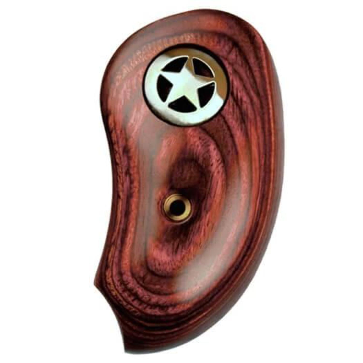 Bond Arms Extended Silver Star Grips Rosewood - Walmart.com
