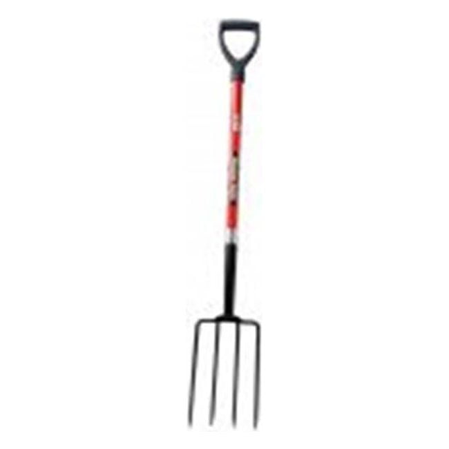 Bond D Handle Garden Fork 42 Inch Red LH020 - Walmart.com