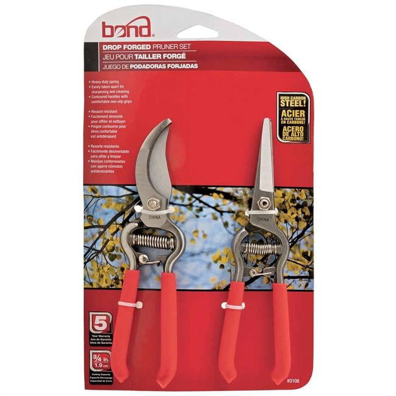 Bond Drop Forged Pruning Set - Walmart.com