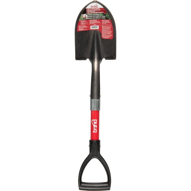 Bond Mini D Handle Shovel with Fiberglass Handle, Rust Resistant, 1 ea ...
