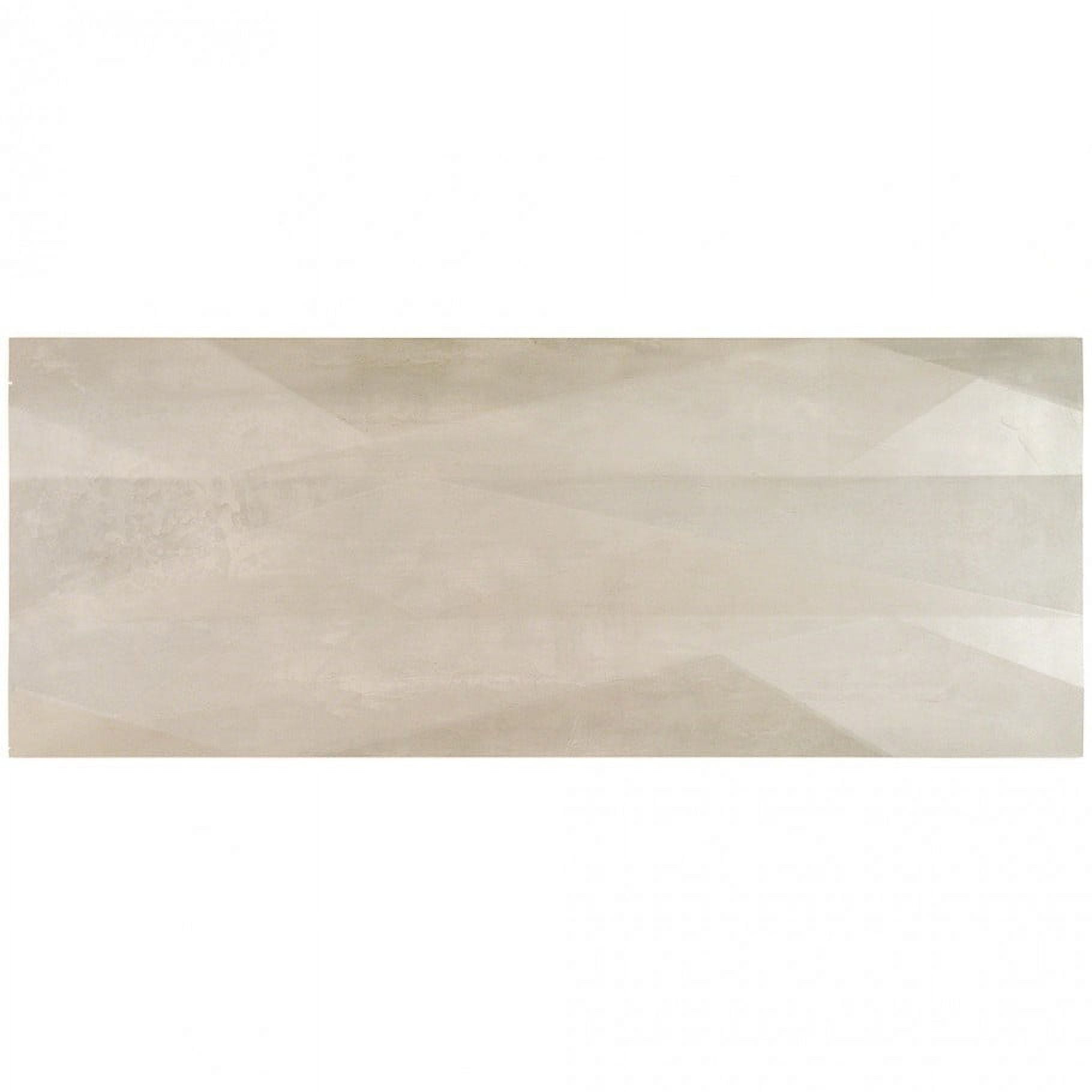 Bond Tile Impulse Ripple Gray 4 in. x 8 in. Ceramic Wall Tile Sample ...