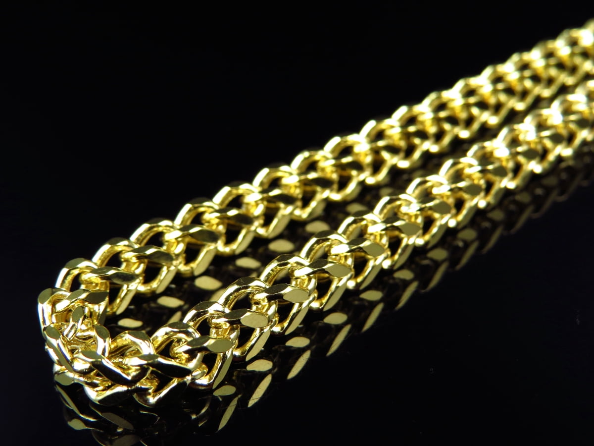 Bonded Franco Chain 5.0 MM in 1/20th 10K Yellow Gold - Walmart.com