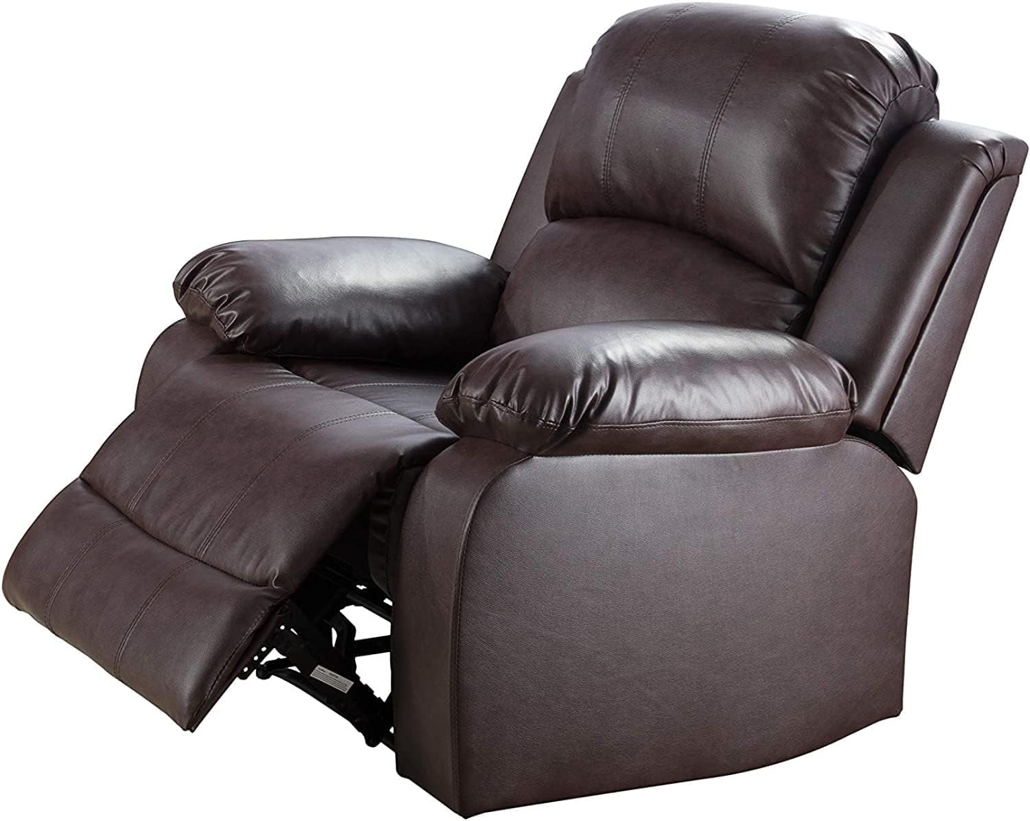Bonded Leather Living Room Furniture Set Reclining Sofa Set Loveseat ...