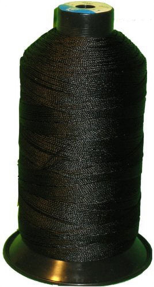 Bonded Nylon Sewing Thread T270 #277 800yds for Outdoor, Leather (Black ...