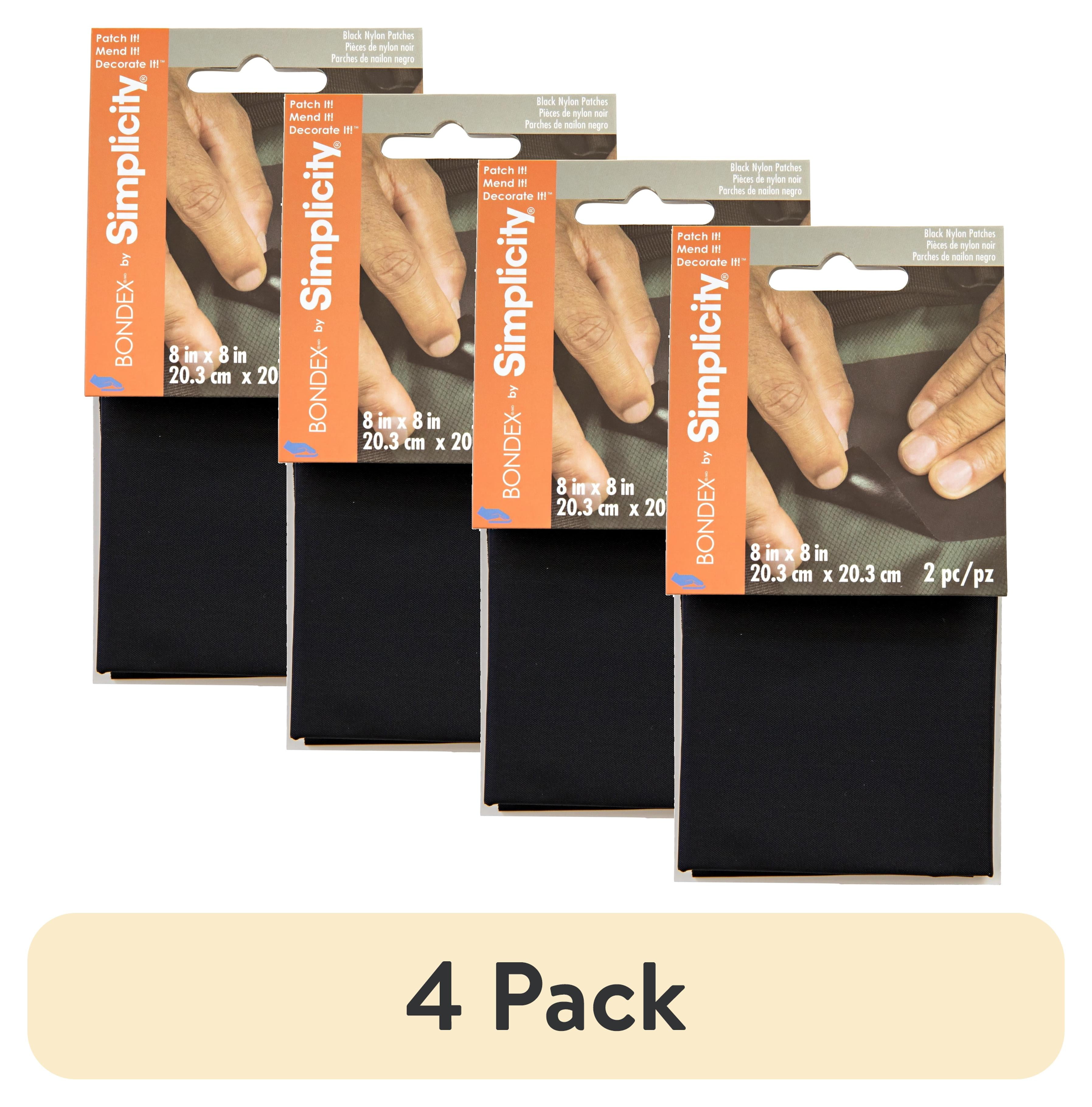 (4 pack) Bondex Black 8"x 8" Peel and Stick Pressure Sensitive Patches ...