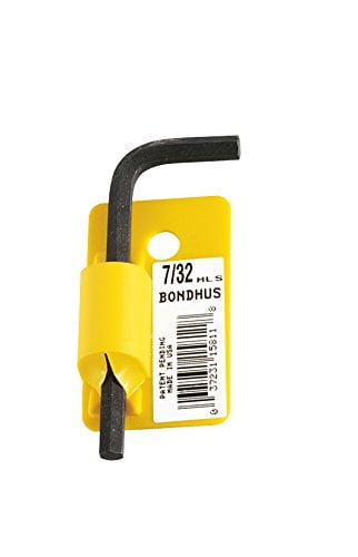 Bondhus 15803 1/16" Hex Tip Key L-Wrench w/ProGuard Finish,Tag&Barcode ...