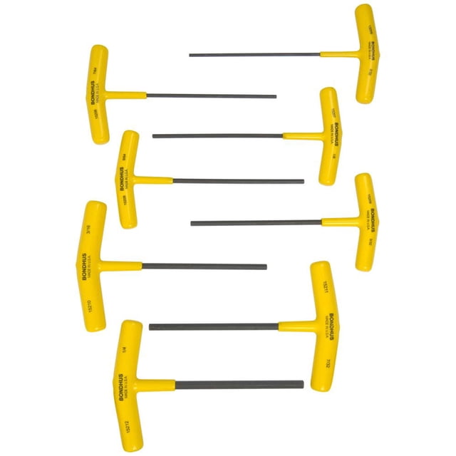 Bondhus 8Pc Hex T-Handle Set - Walmart.com
