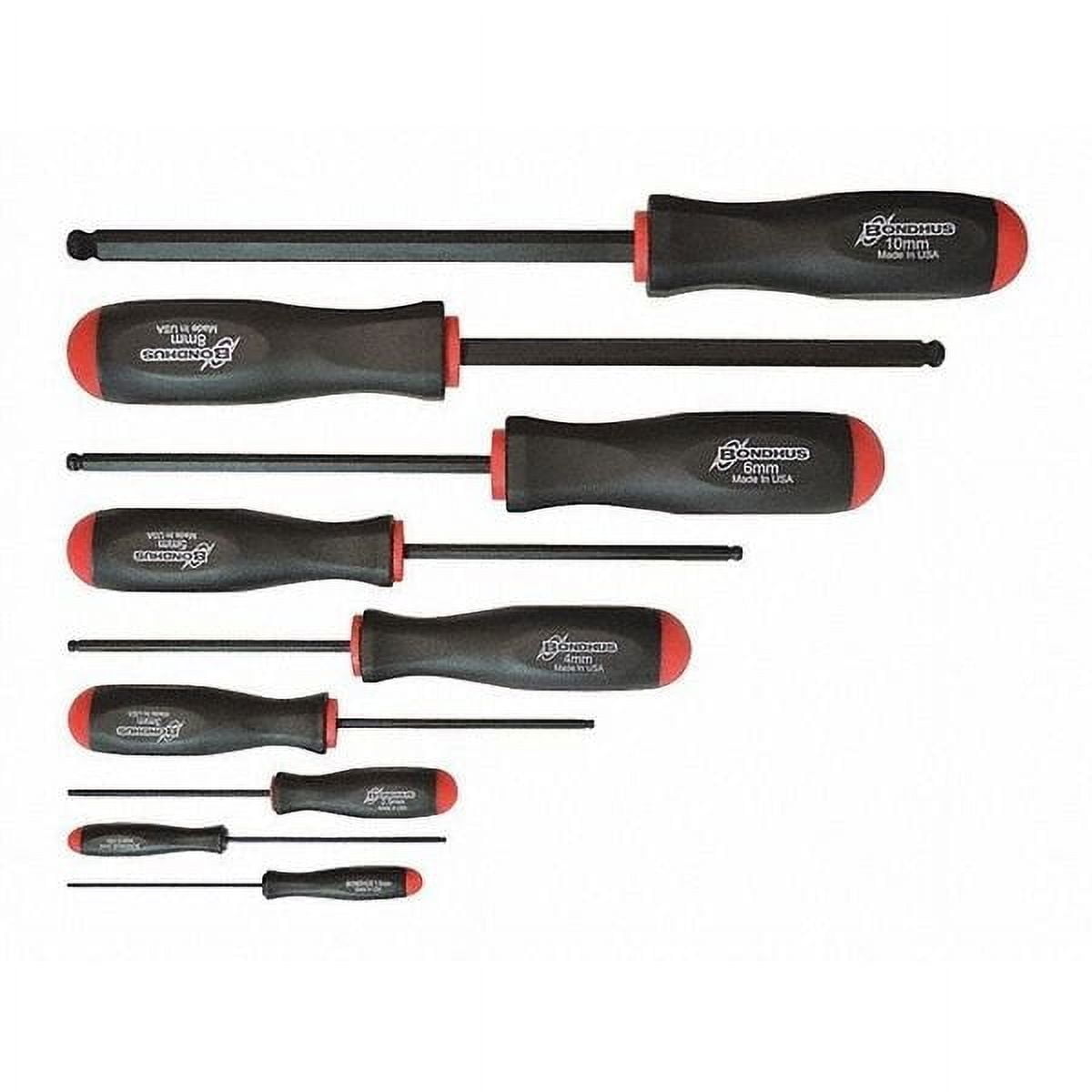 Bondhus, Ball End Screwdrivers Set 9 Pieces - Walmart.com