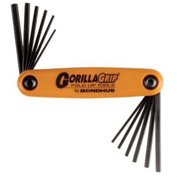 Bondhus Corp. 12pc Set Fold-up 5/64-5/32/1.5 - Walmart.com