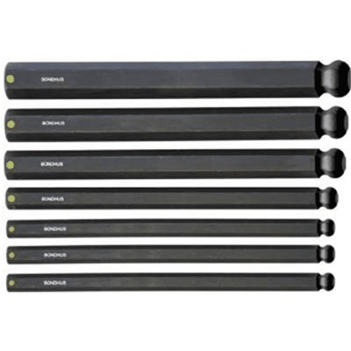 Bondhus Proguard Finish ProHold Bits Socket Wrench & Set, 7 Piece ...