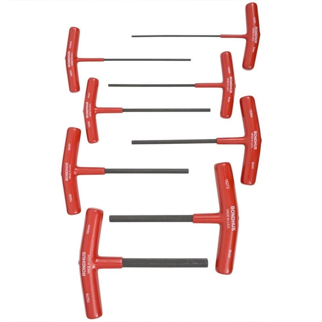 Bondhus Set 6 Hex T-Handles - Walmart Business Supplies