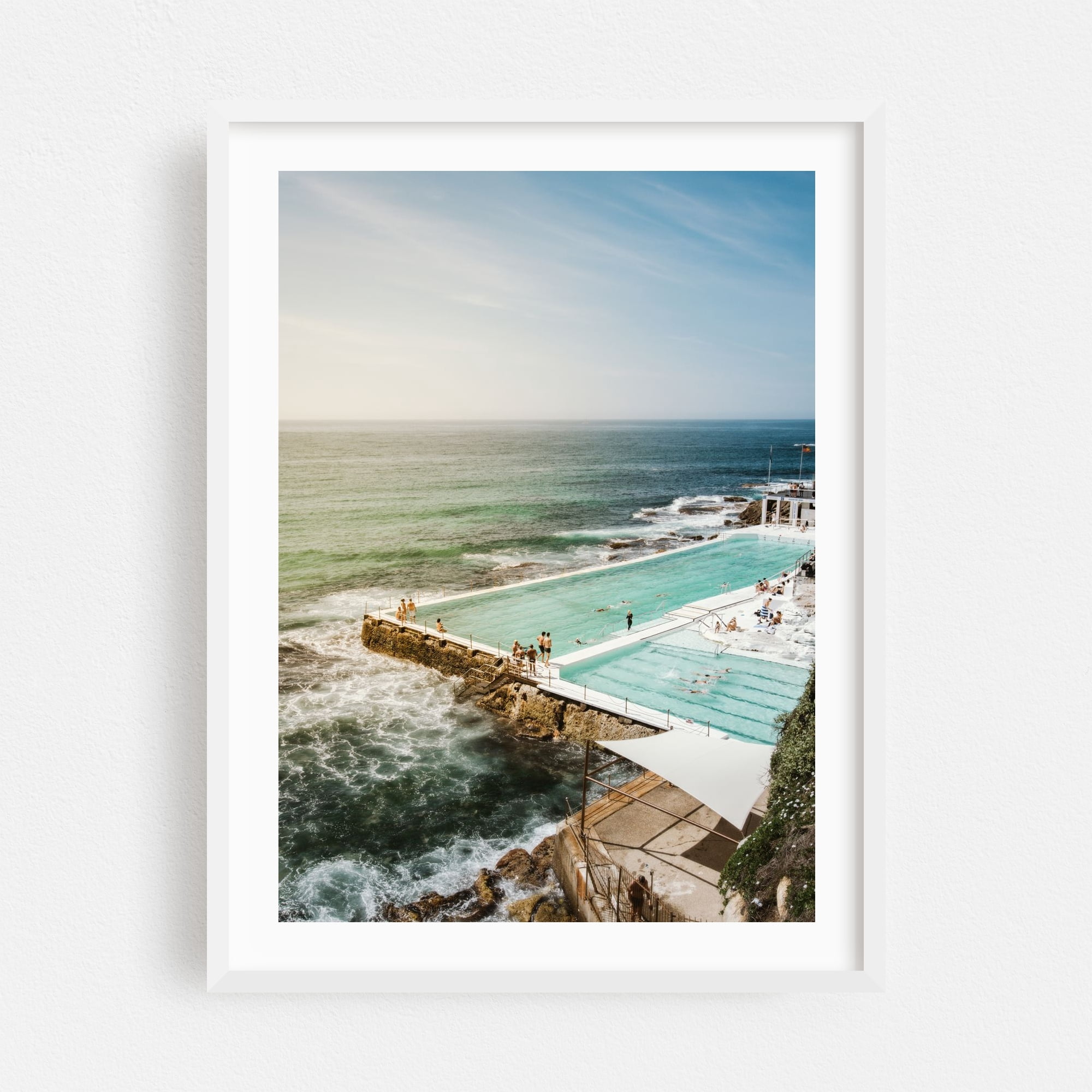 Bondi Icebergs - Sydney New South Wales Australia Photography White ...