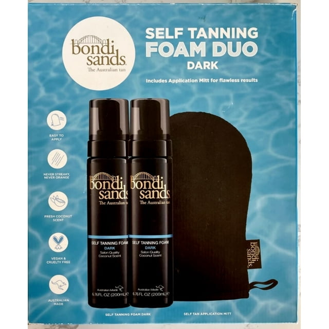 Bondi Sands Self Tanning Foam Duo, Dark - Walmart.com
