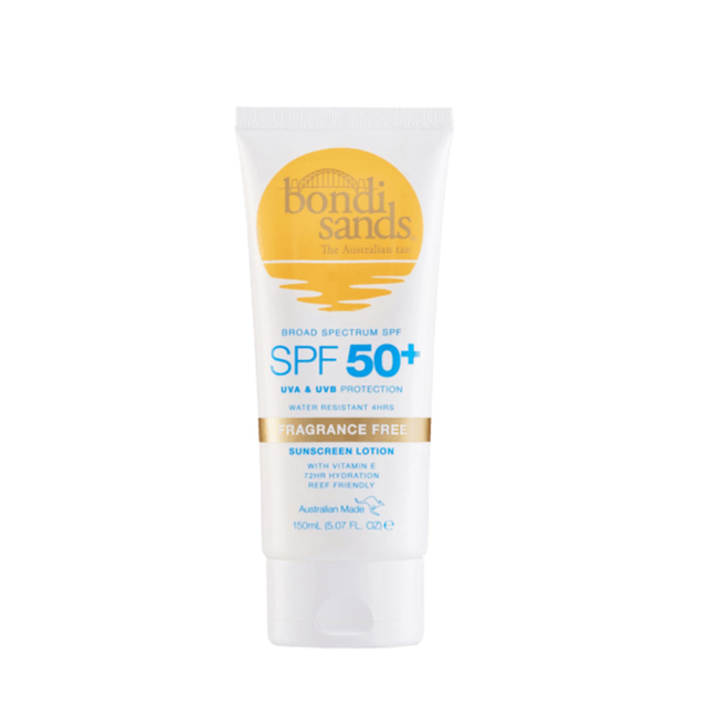 Bondi Sands - Sunscreen Lotion SPF50+ Fragrance Free (150ml) - Walmart.com
