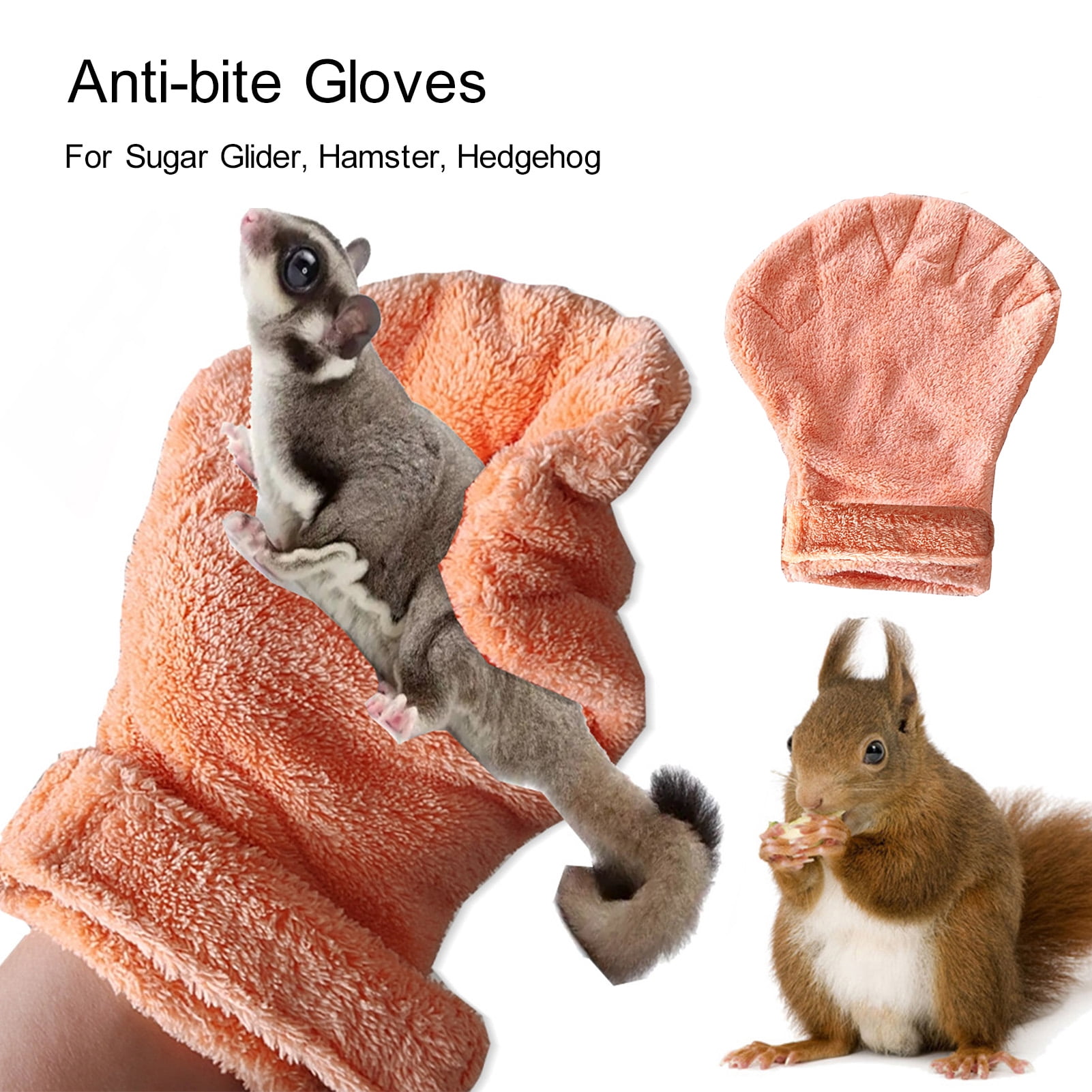 Bonding Mitt, Calming Sleeping Glove for Small Animals Hedgehog Hamster ...