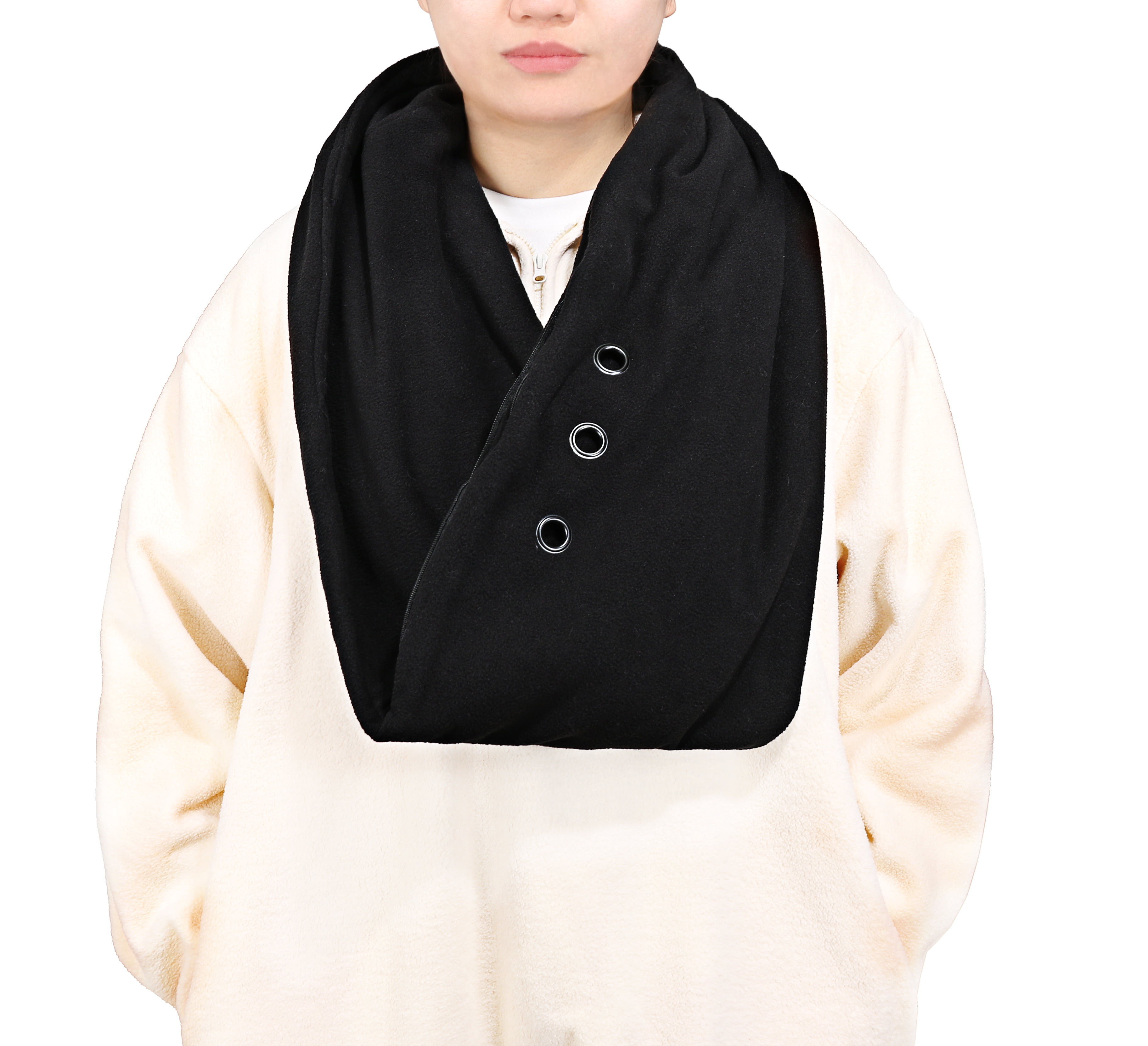 Bonding Scarf (Black) - Carry Bonding Pouch - for Chinchillas ...