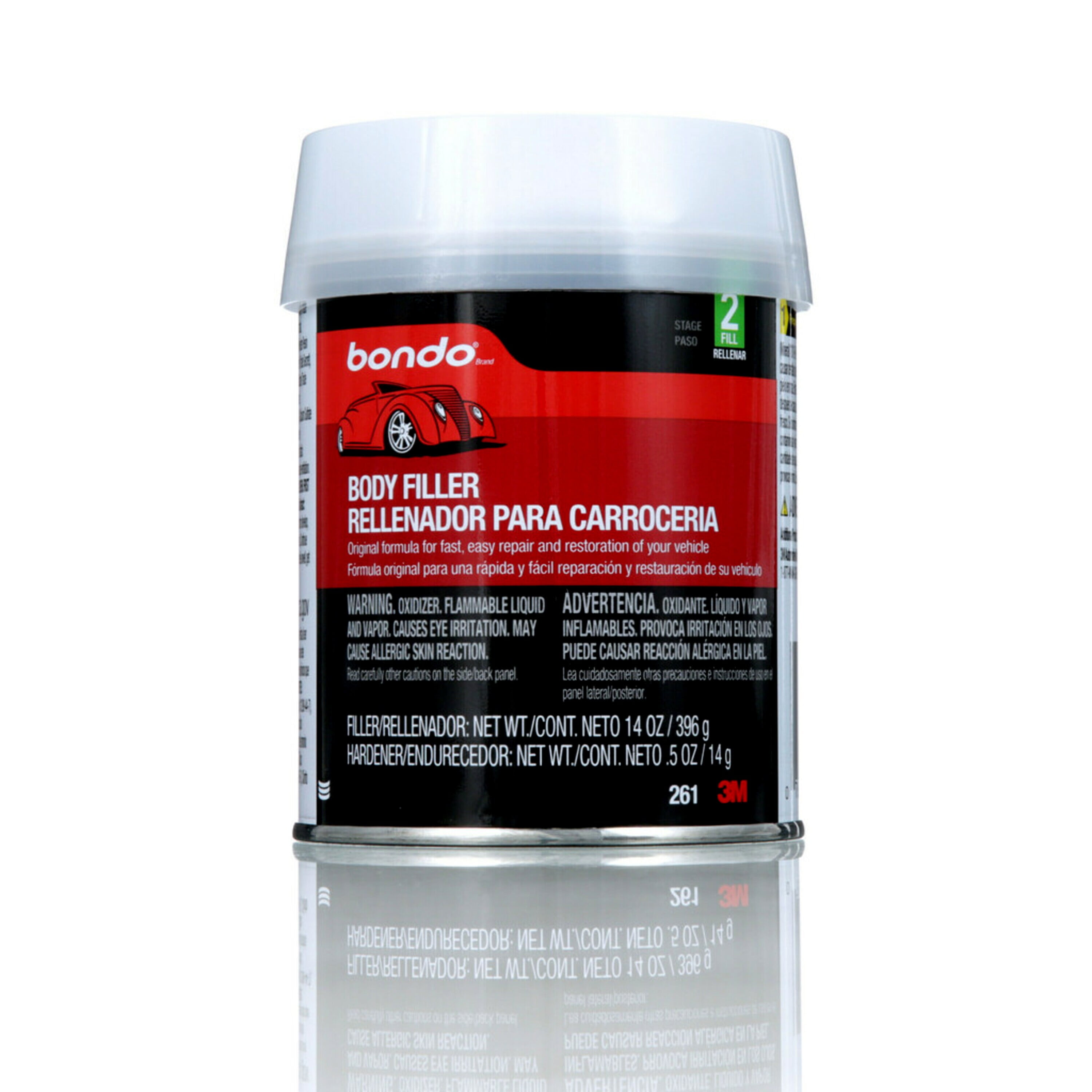 Bondo Body Filler, Original Formula for Fast, Easy Repair & Restoration ...