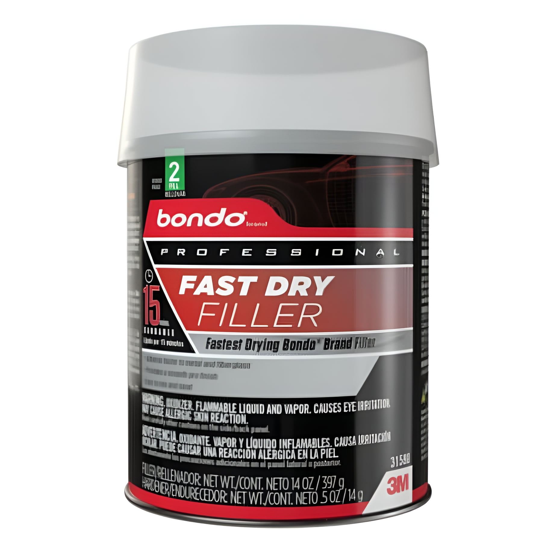 Bondo Select Filler Pint 1 PT BONDO - Walmart.com