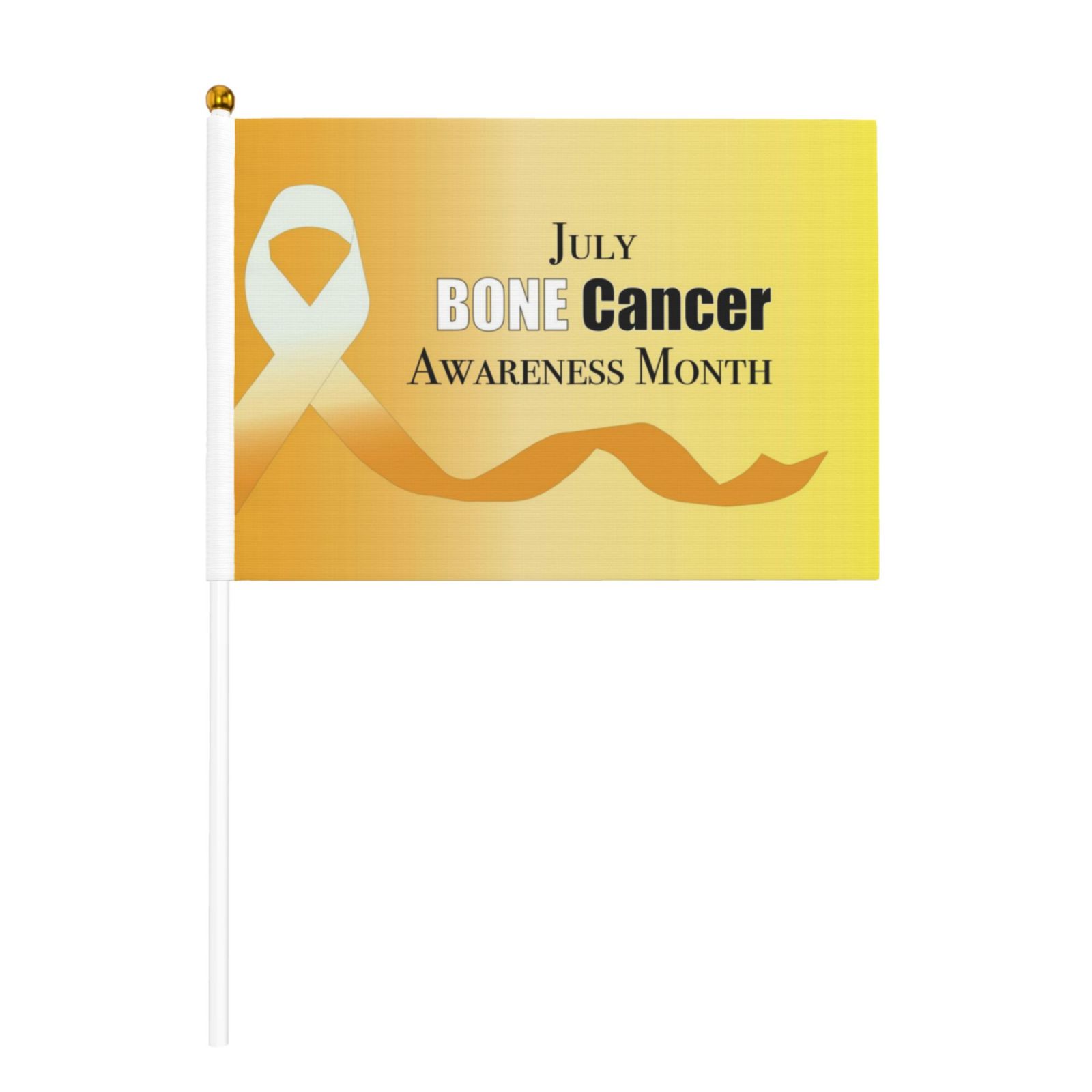 Bone Cancer Awareness Month Flag Small Mini Hand Held Flags Small ...