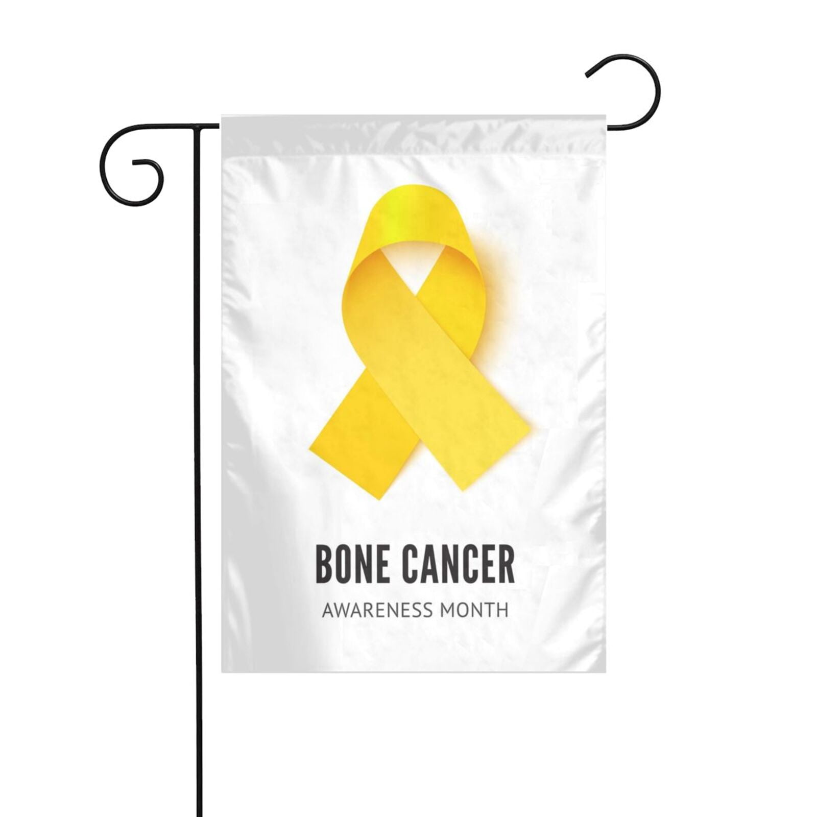 Bone Cancer Awareness Month Garden Flag Double Sided Yard Banner Flags ...