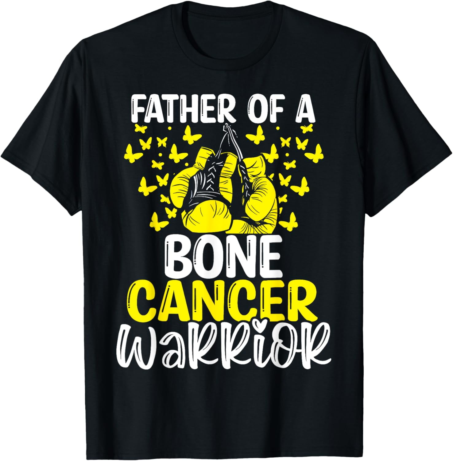 Bone Cancer Awareness Movement Dad Fathers Day Papa T-Shirt - Walmart.com