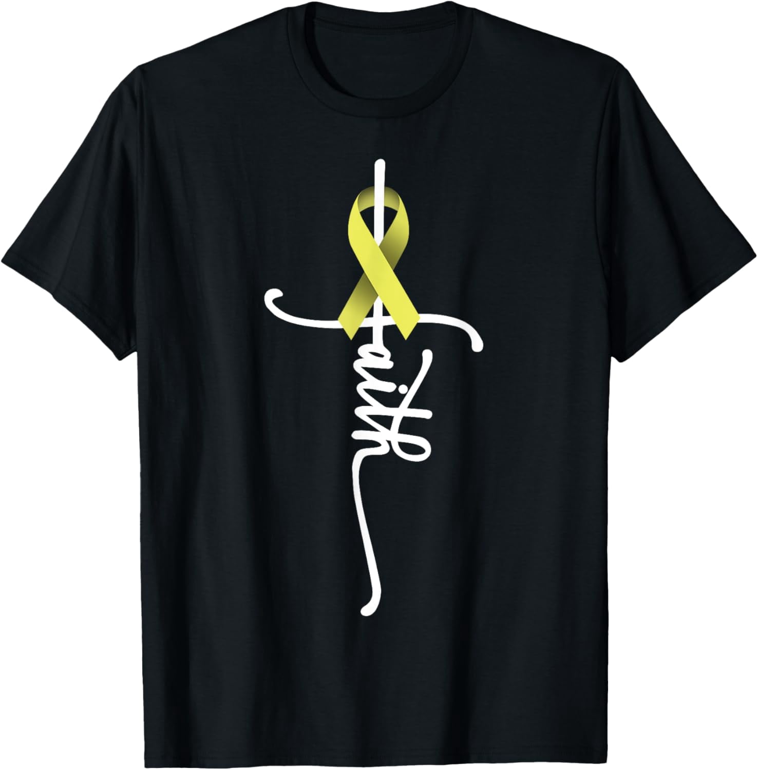Bone Cancer Faith Sarcoma Bone Cancer Awareness Support July T-Shirt ...